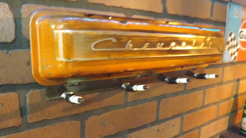 Chevy Valve Cover Hat Rack. - Etsy