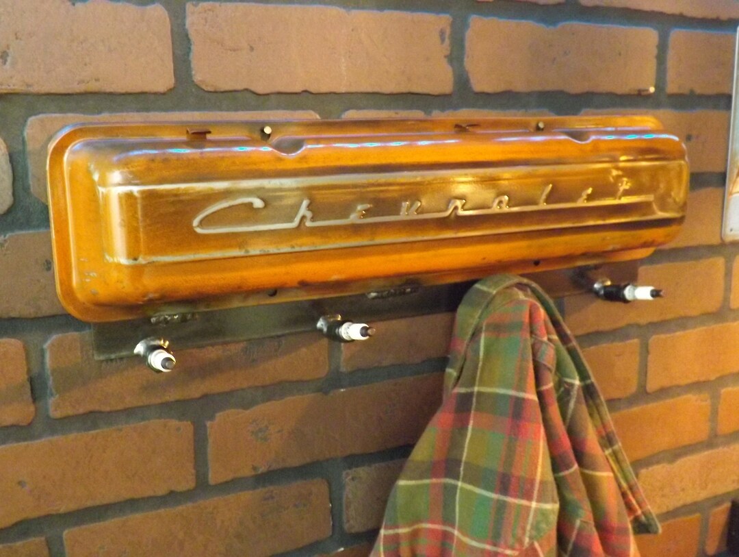 Chevy Valve Cover Hat Rack. - Etsy