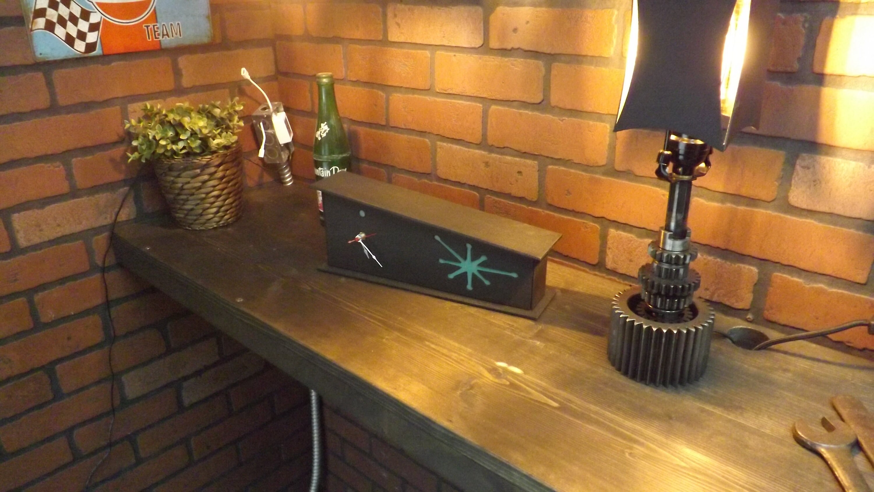 Mid Century Modern, Googie Art, Desk, Mantle Clock, - Etsy