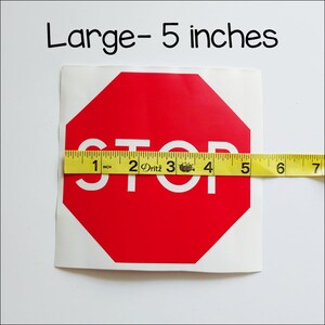 Stop Sign Floor Decals - Etsy