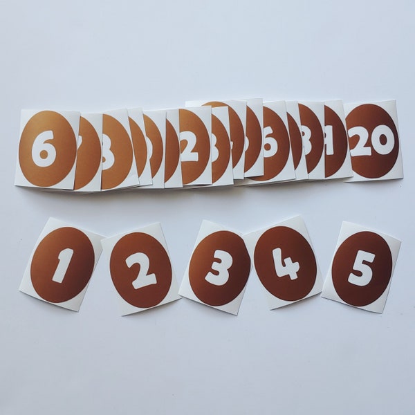 Copper Number - Etsy
