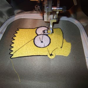 The Simpsons Patches Homer, Marge, Bart, Lisa, Maggie, Sew on Patches ...
