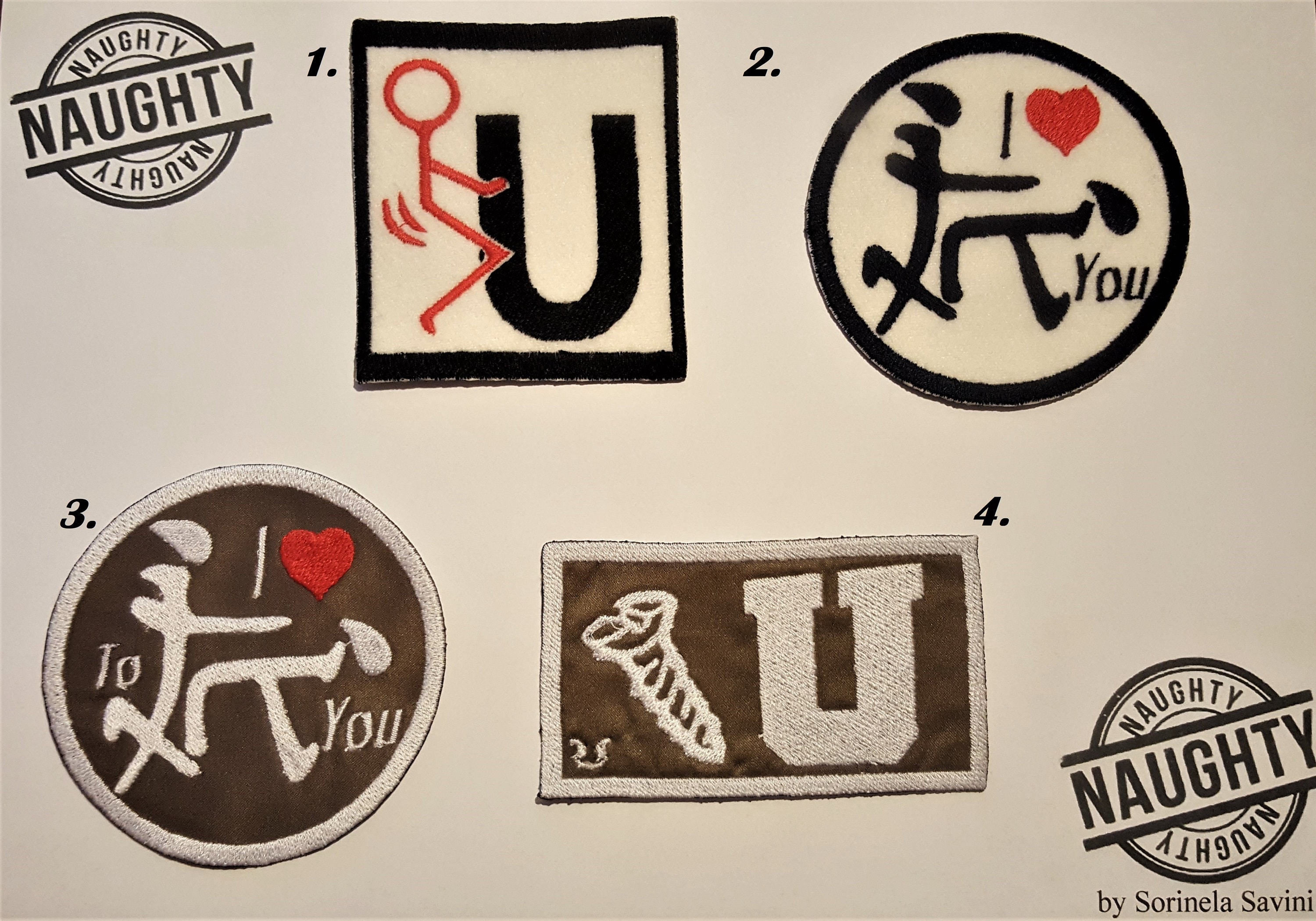 Naughty Patches Love Patches Couple Patches Ironic Patches - Etsy