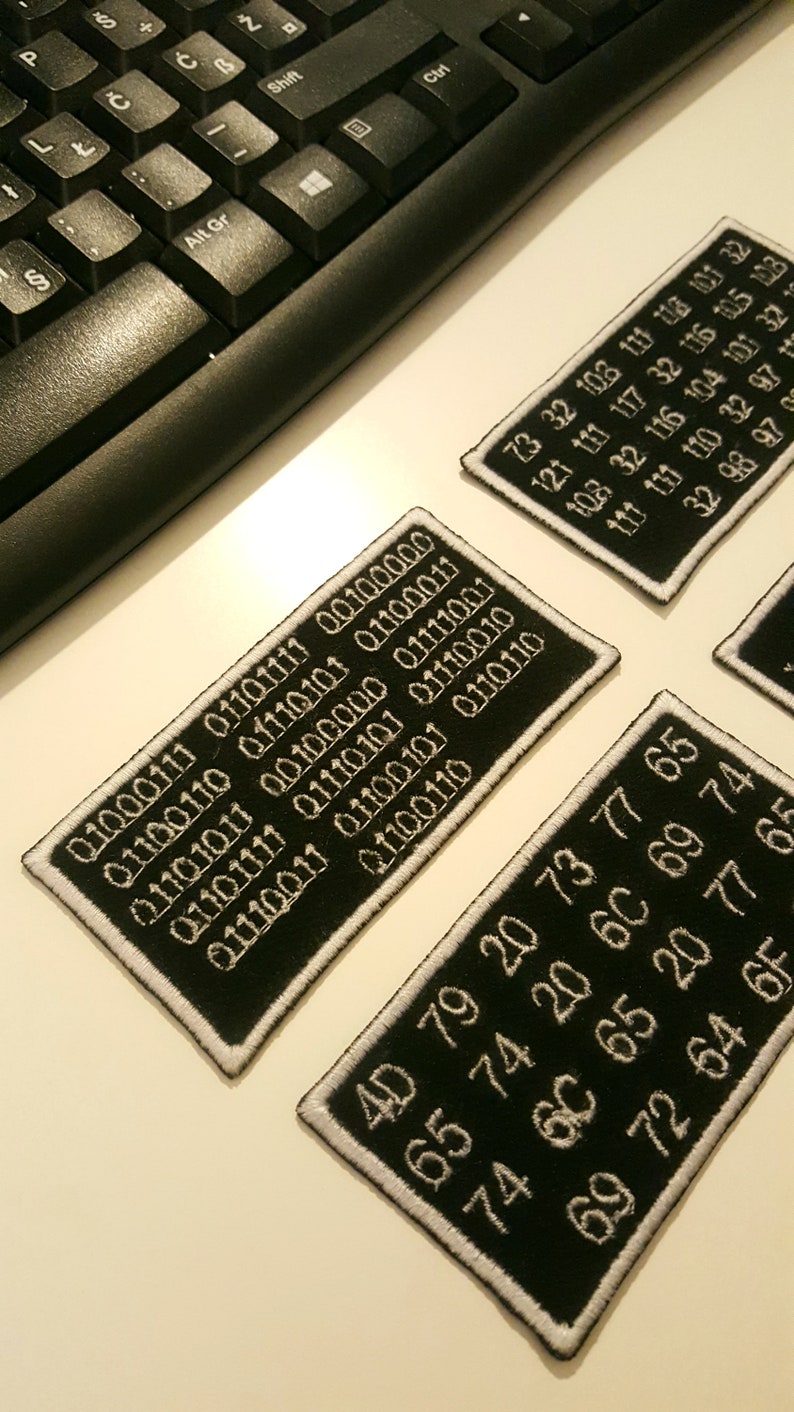 Coded Patches, Spy Patches, Secret Message Patches, Geek Patches ...