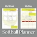 Softball Planner Printable PDF Oct '23 - Dec '24 - Etsy