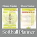 Softball Planner Printable PDF Oct '23 - Dec '24 - Etsy