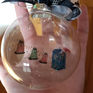 Doctor Who Inspired Christmas Ornament - Etsy