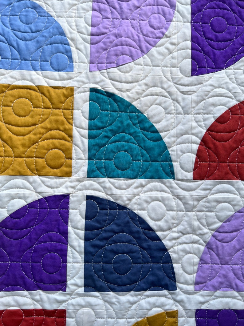 Modern Multi Color Quilt | Patchwork Quilt | Multi-colors Quilt ...
