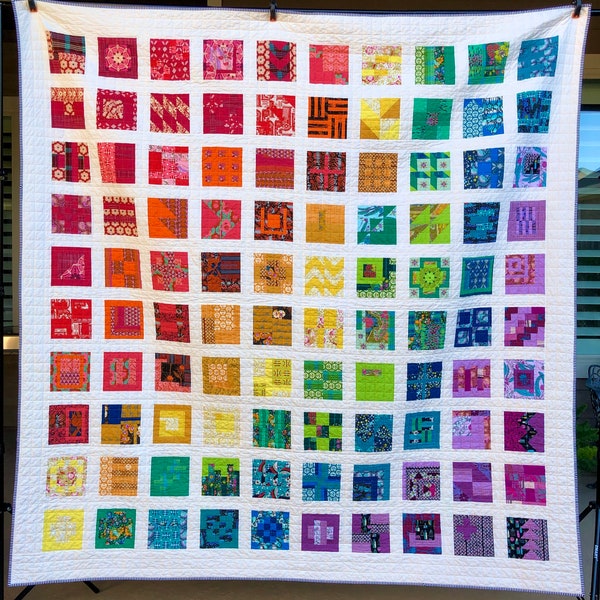 Patchwork Sampler - Etsy