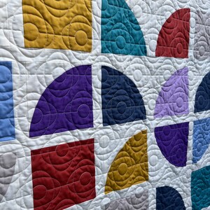 Modern Multi Color Quilt | Patchwork Quilt | Multi-colors Quilt ...