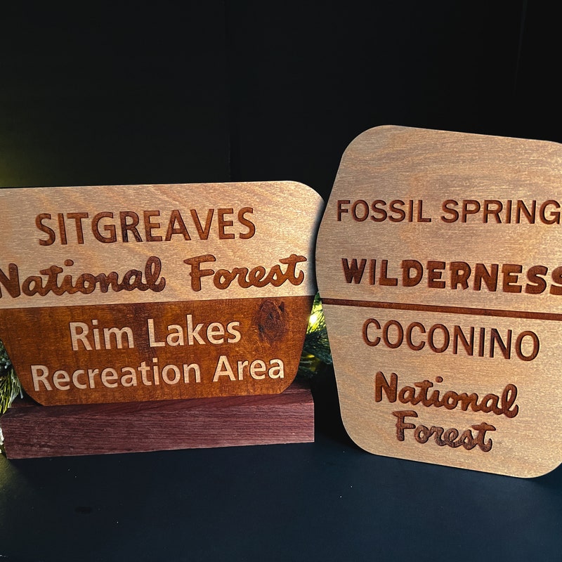 National Park Sign - Etsy