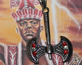 Shango Necklace | Etsy