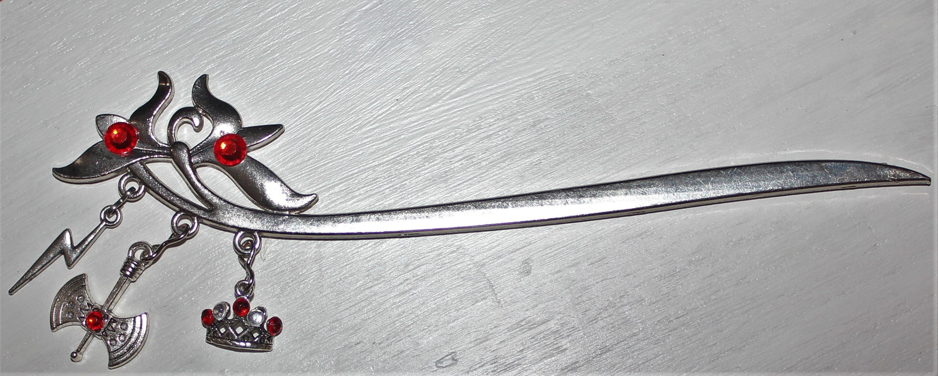 Chango Shango Orisha cabello decorativo para el cabello | Etsy