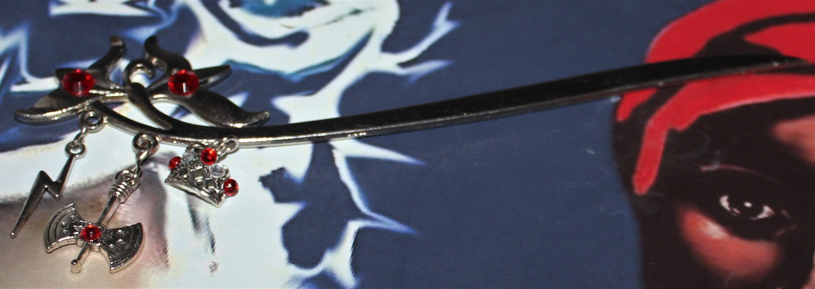 Chango Shango Orisha cabello decorativo para el cabello - Etsy México