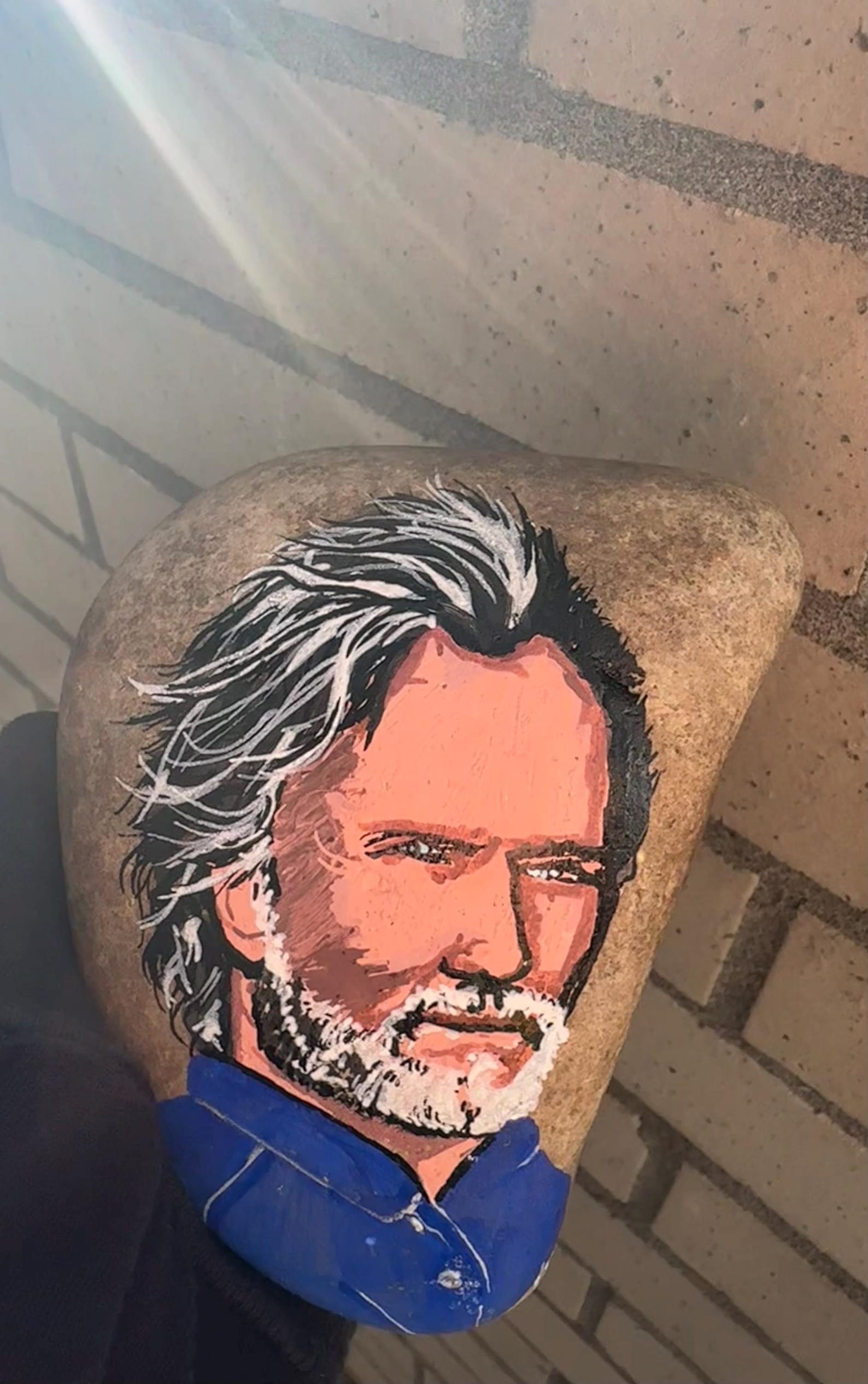 Kris Kristofferson Painted on a Stone! - Etsy