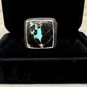 Handcrafted Reticulated Sterling Silver Ring With Natural Ribbon ...