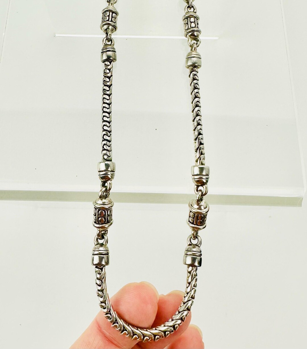 Vintage Chunky Franko Link Chain. Brighton Style Thick Necklace ...