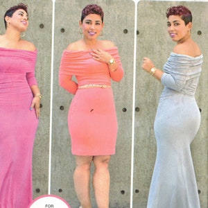 Simplicity 8045/sz 20w-28w/sexy Plus Size Dress Designed by Mimi G ...