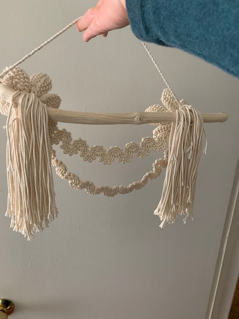 Macrame Flower wall hanging | Etsy