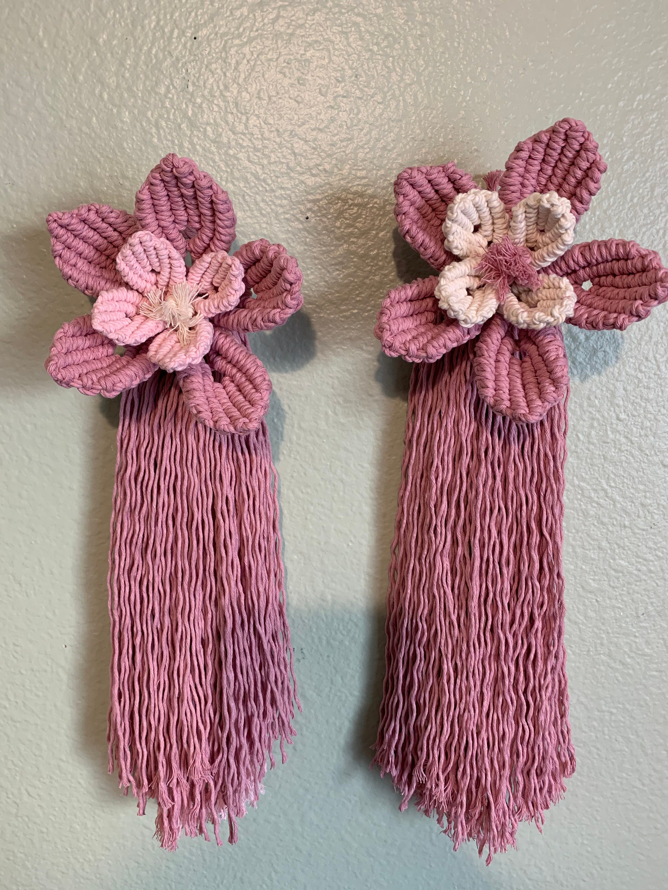 Macrame Flowers - Etsy
