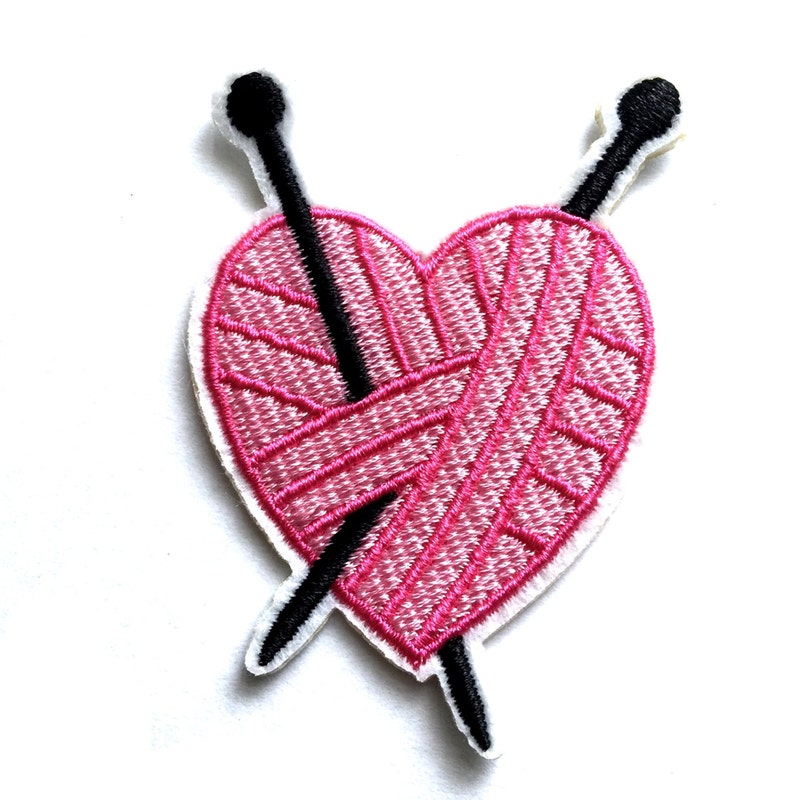 Knitting Patch - Etsy
