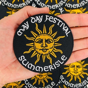 3.4 Cult Movie Sun May Day Festival Summerisle Iron on Patch Diy ...