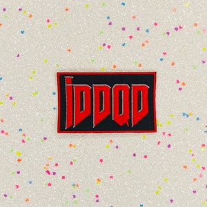 3.1 Doom IDDQD God Mode Cheat Code Iron on Patch Diy Embroidered ...
