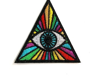 Rainbow Eye Patch | Etsy