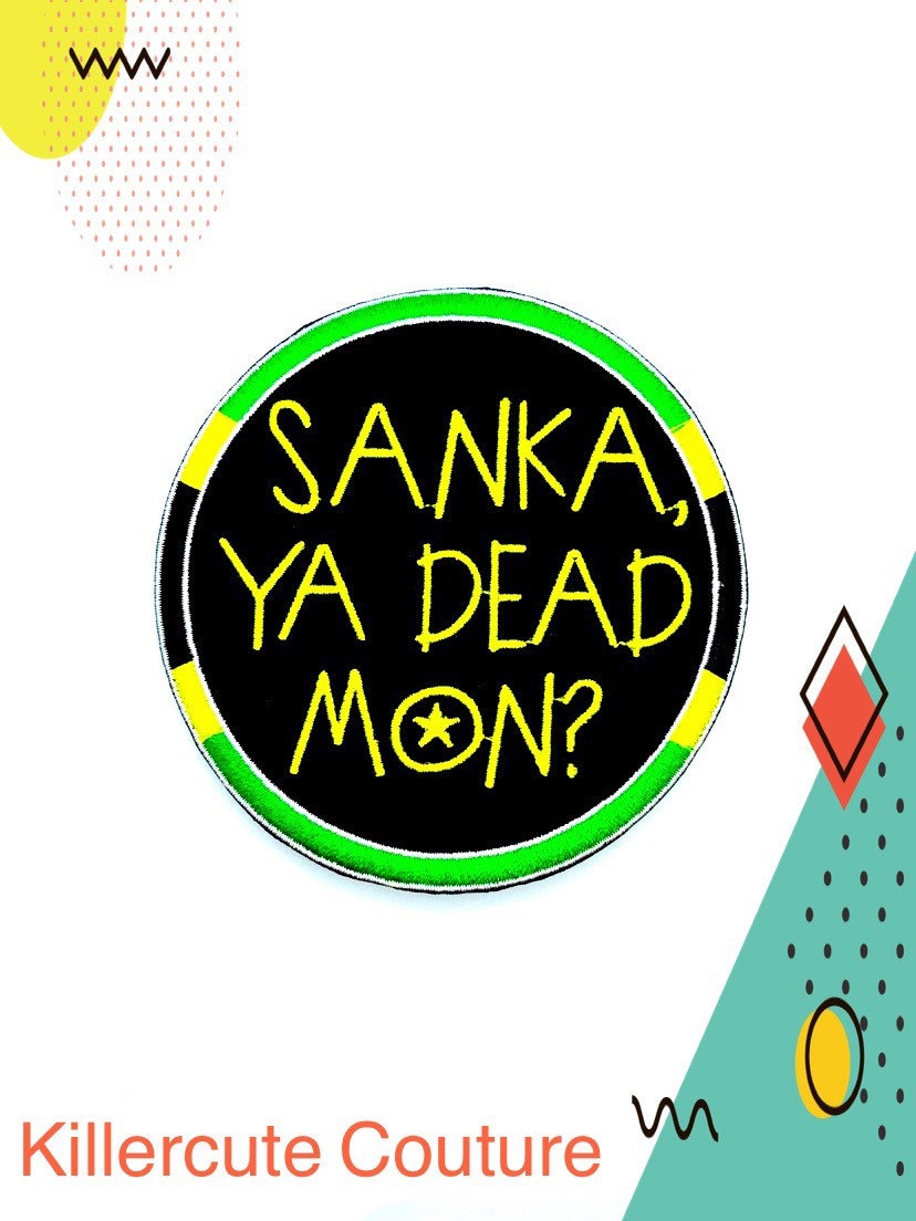 3.6 Cool Runnings Sanka Ya Dead Mon Iron on Patch - Etsy Ireland