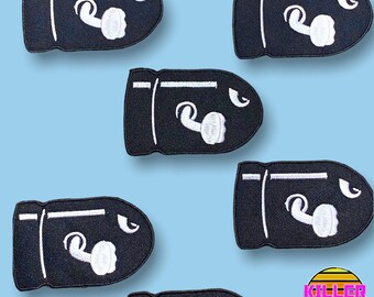 Mario Bomb Patch - Etsy