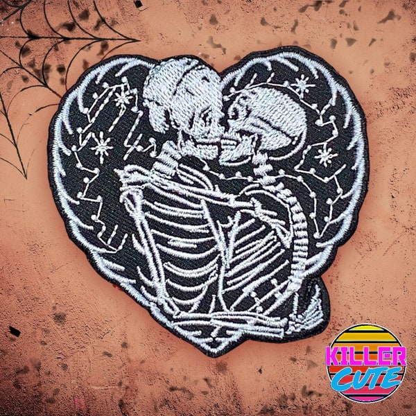 Iron on Patch Skeleton - Etsy