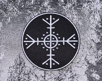 3.5 Viking Death Stave Runes Iron on Patch | Etsy