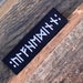 3.5 Viking Death Stave Runes Iron on Patch - Etsy