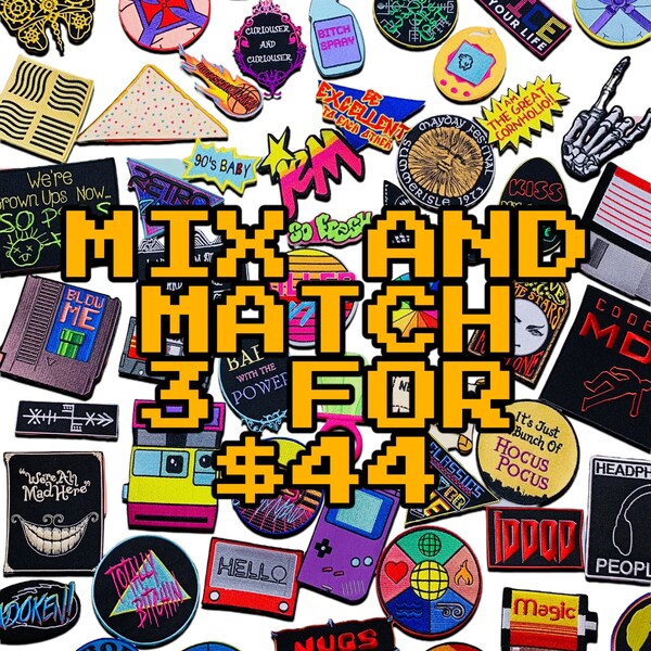 Pop Culture Patches - Etsy