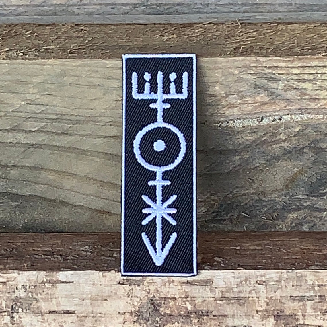 3.5" Viking Death Stave Runes Iron on Patch - Etsy