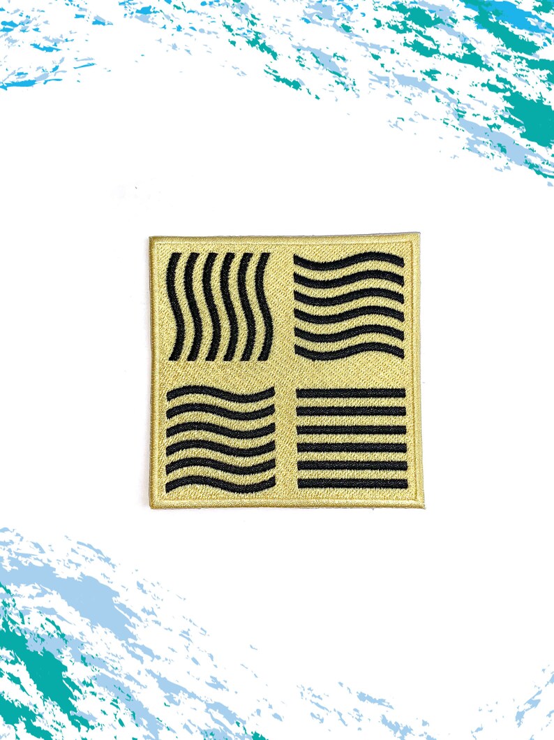 3.1 The Fifth Element Stones Symbols Iron On Patch | Etsy