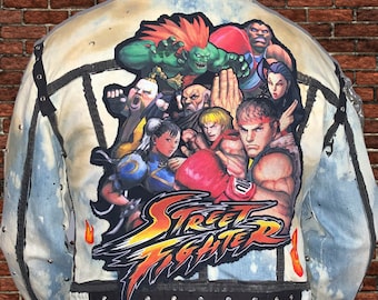 Street Fighter Jacket - Etsy