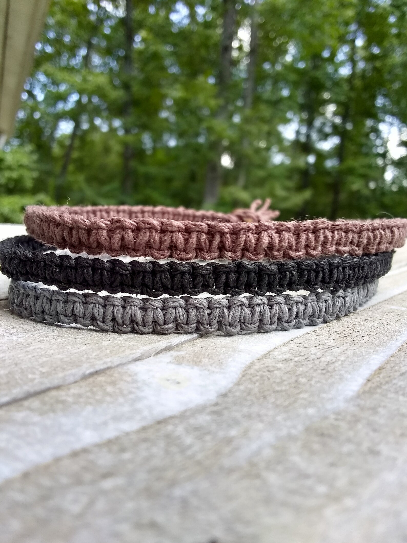 Hemp Choker Beach Surfer Choker Hemp necklace Unisex | Etsy