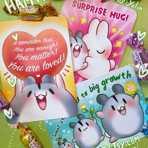 Postcard HAM HAM Surprise Hug! | Thinking of You Friendship Family Love ...