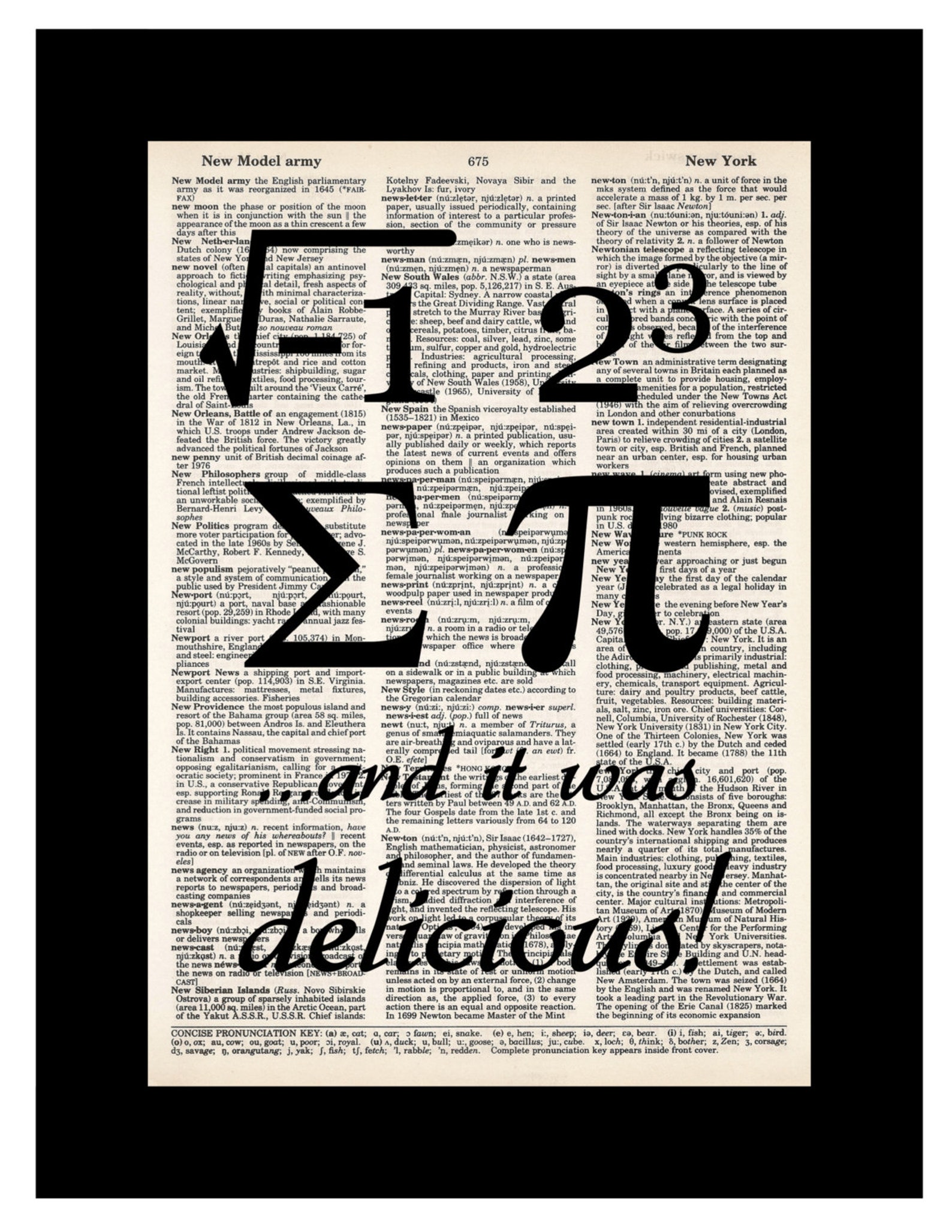 I 8 Sum Pie and It Was Delicious - Math Lover Gift - Gift for Math ...
