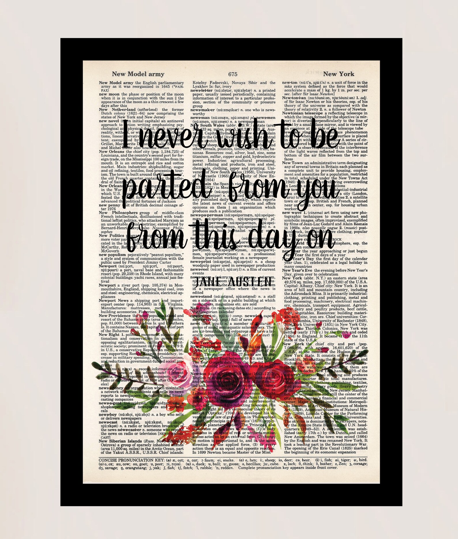 I Never Wish to Be Parted From You From This Day on Jane Austen Pride ...