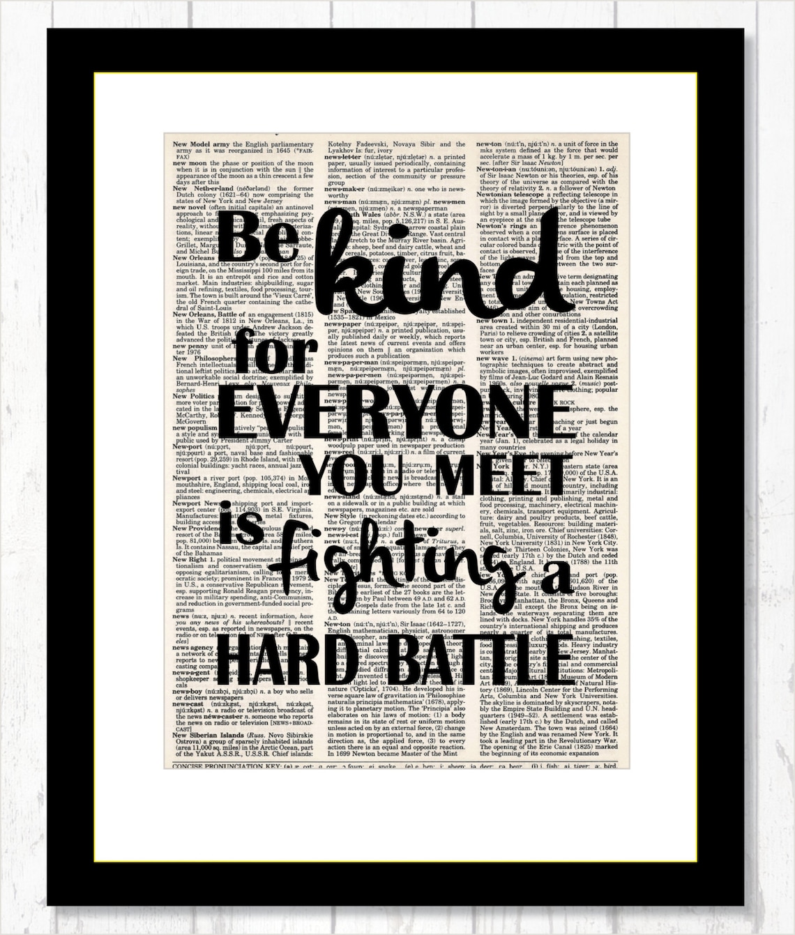 Be Kind for Everyone You Meet is Fighting A Hard Battle - Inspirational ...