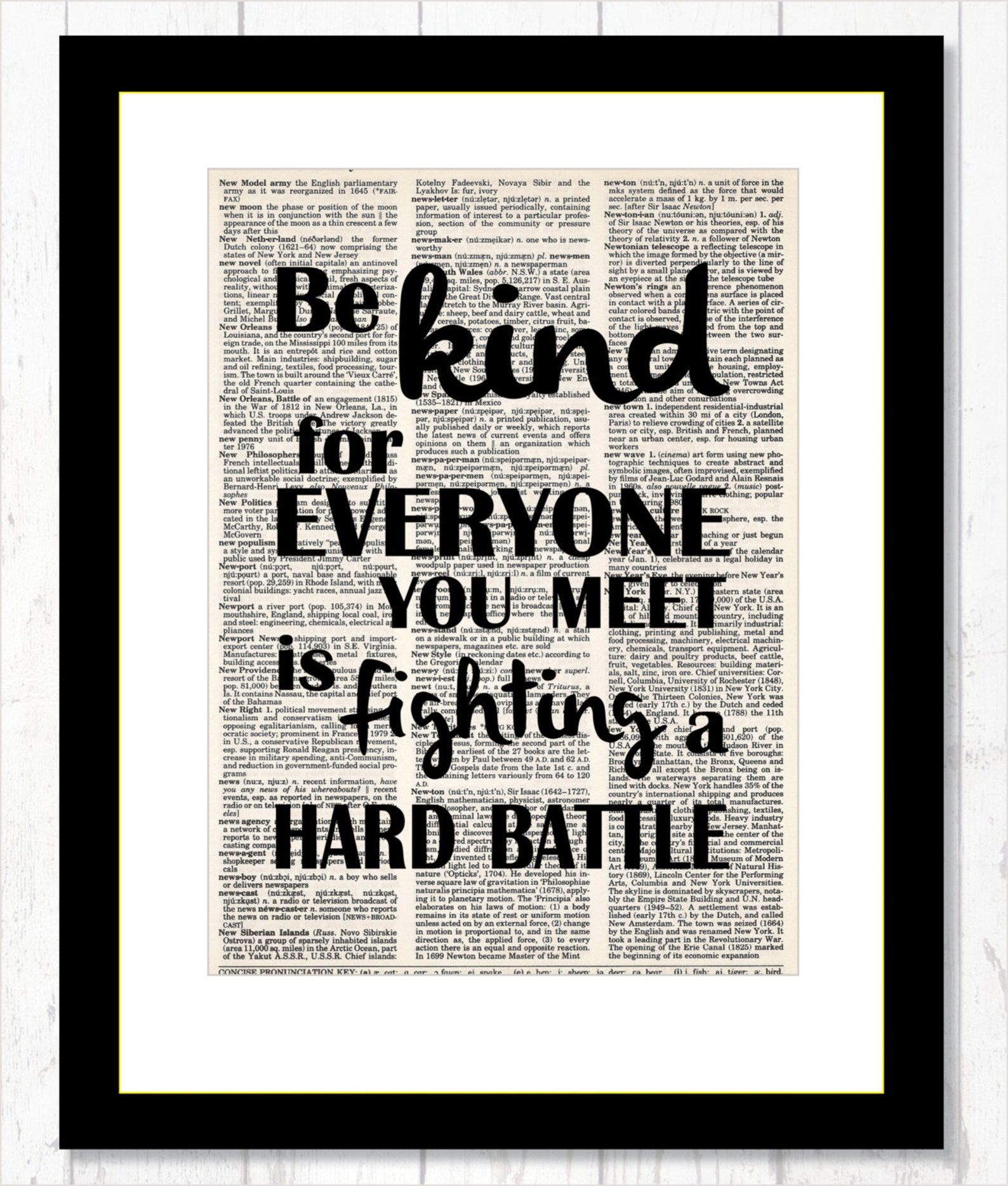 Be Kind for Everyone You Meet is Fighting A Hard Battle - Inspirational ...