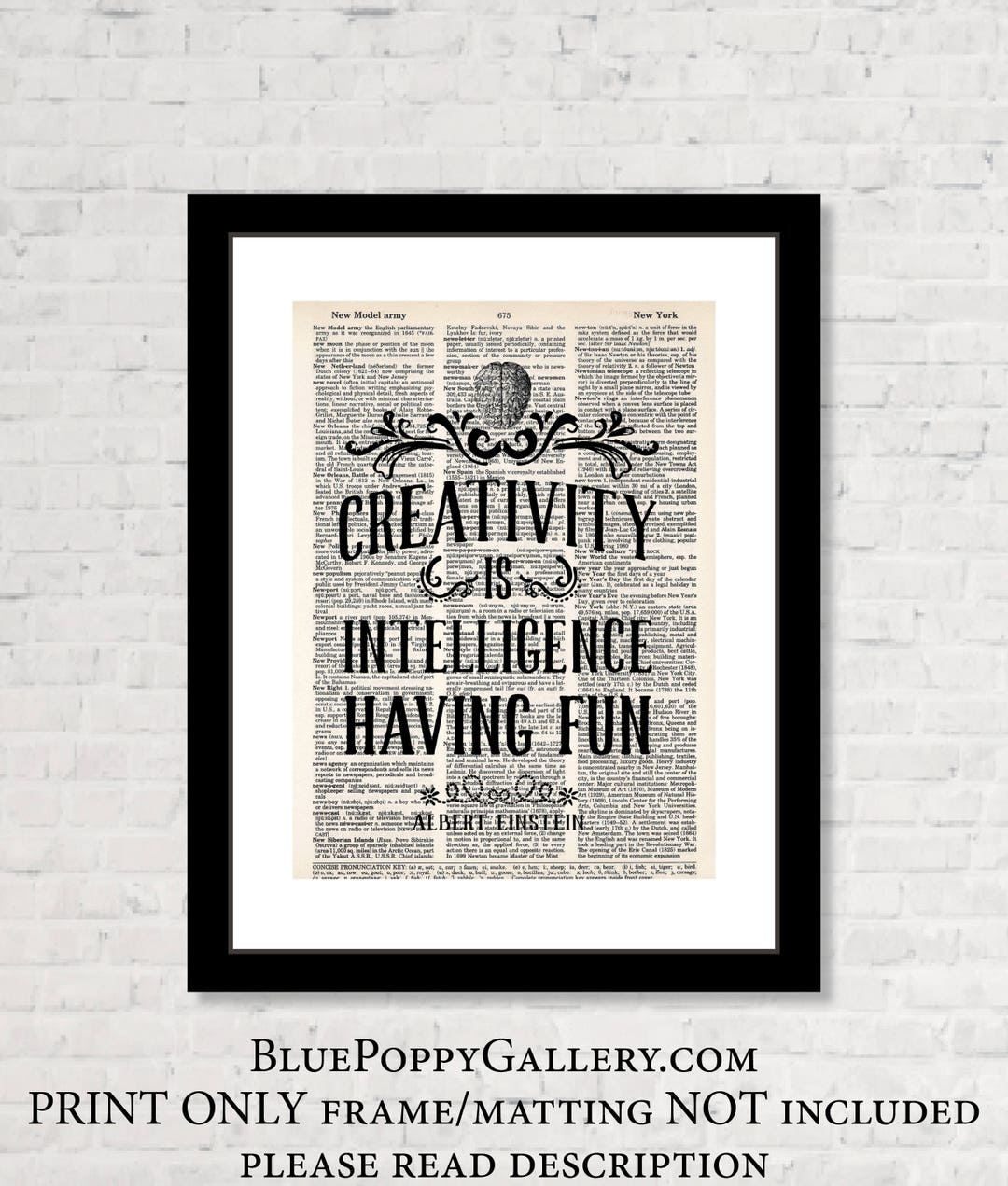 Creativity is Intelligence Having Fun - Albert Einstein Quote ...