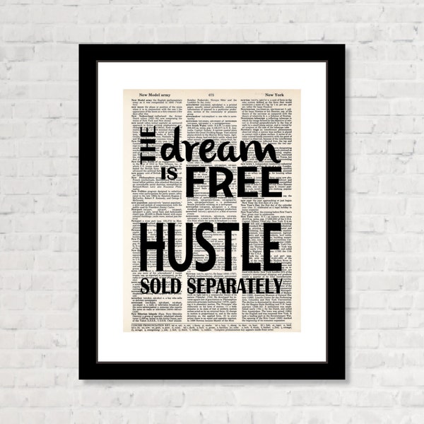 Dream is Free - Etsy
