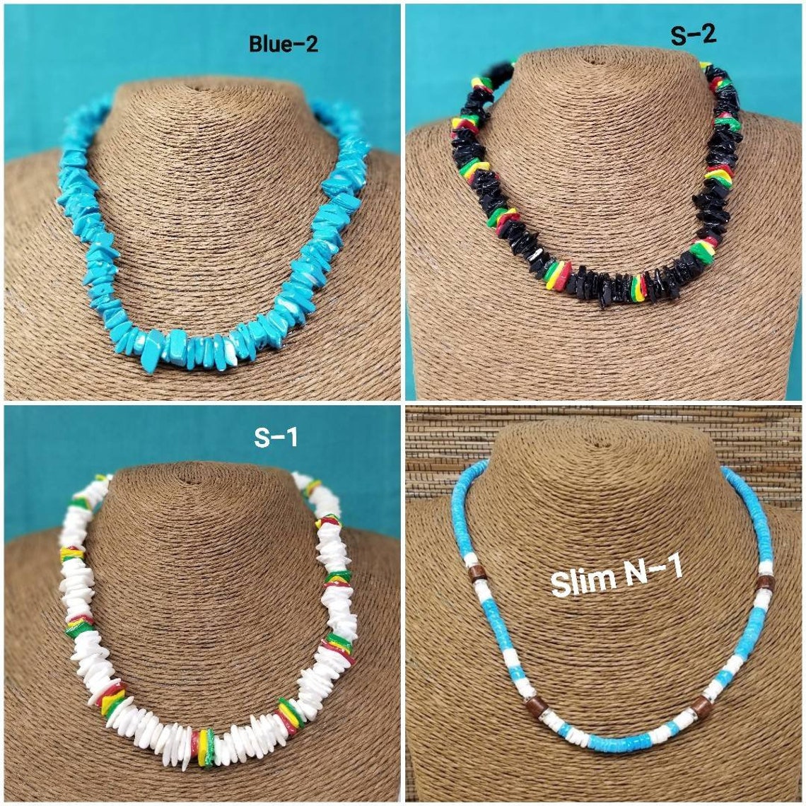 White Puka Shell Necklace Handmade White Necklace Puka - Etsy