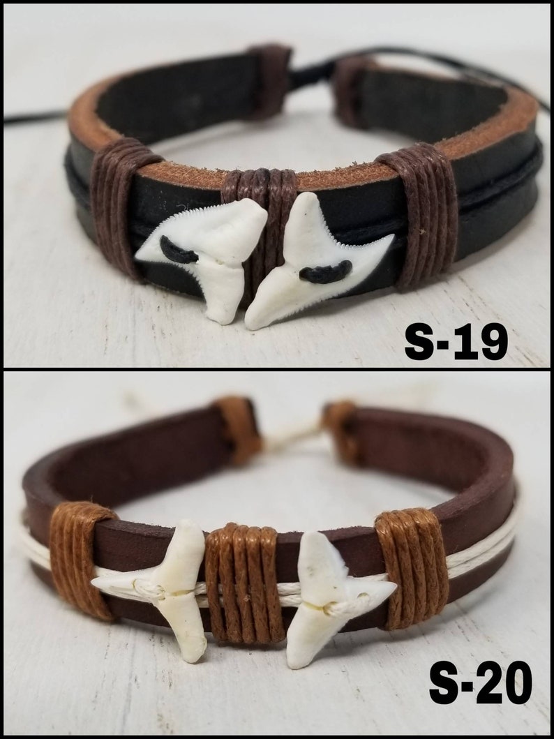 Shark Bracelet Shark Tooth Bracelet Shark Teeth Bracelet | Etsy