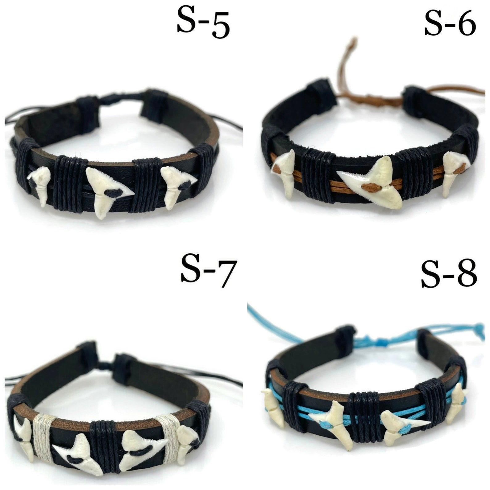 Shark Bracelet Shark Tooth Bracelet Shark Teeth Bracelet - Etsy