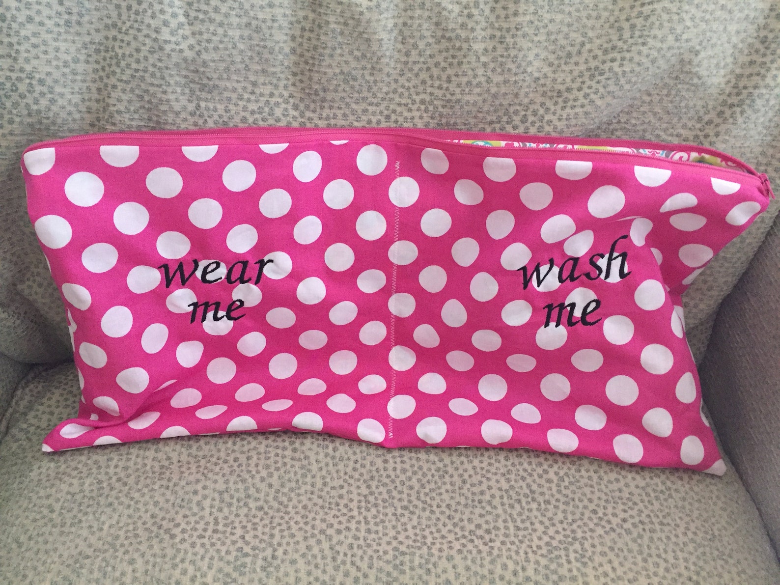 Wear Me/ Wash Me Travel Lingerie Bag (free Shipping) - Etsy