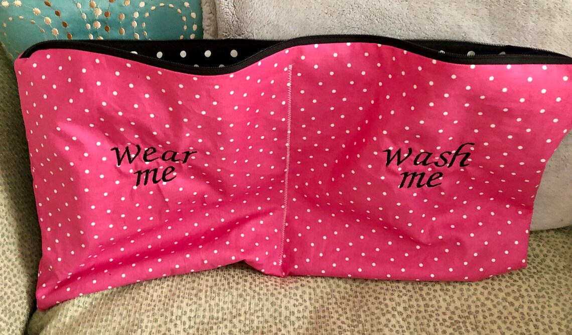 Wear Me/ Wash Me Travel Lingerie Bag (free Shipping) - Etsy